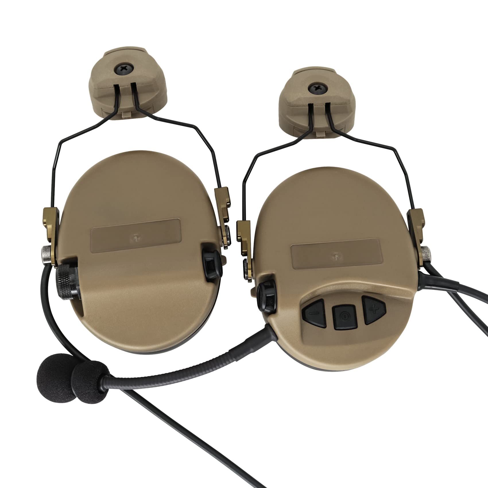 Snapklik.com : TSVISIONCORE Tactical Headset,ARC Rail Track Adapter ...