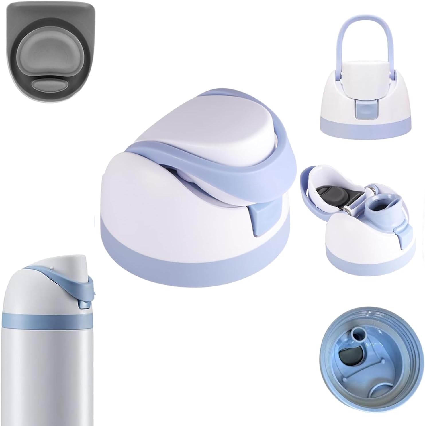 Amazon.com : Replacement Lid Compatible with Owala Freesip,One Button ...