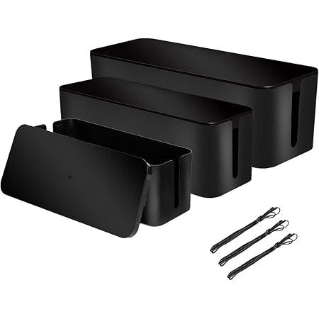 Amazon.com: Cable Organizer Box - Cord Organizer Box - Power Strip ...