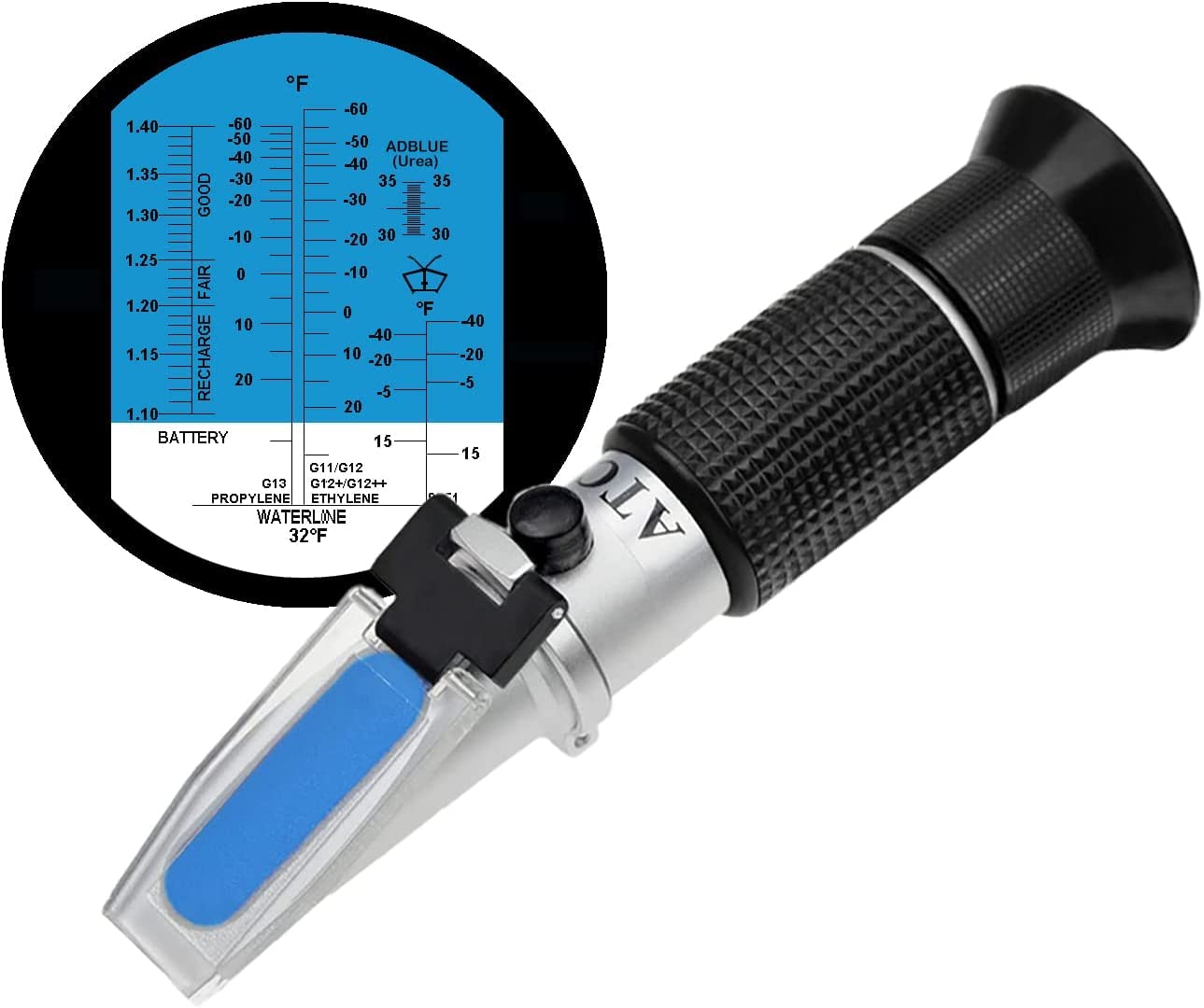 AQUIDAN™ Antifreeze Refractometer Ethylene Glycol, Propylene Glycol in ...