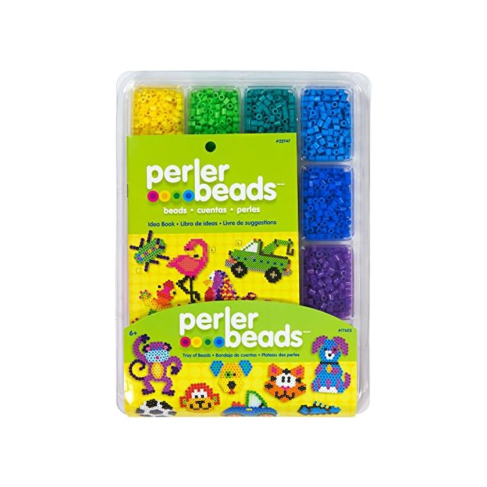 Buy Perler Beads Assorted Fuse Beads Tray For Kids Crafts With Perler ...