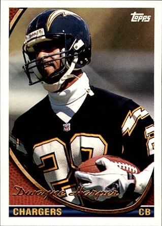 Amazon.com: 1994 Topps Series 2 Football #477 Dwayne Harper San Diego ...