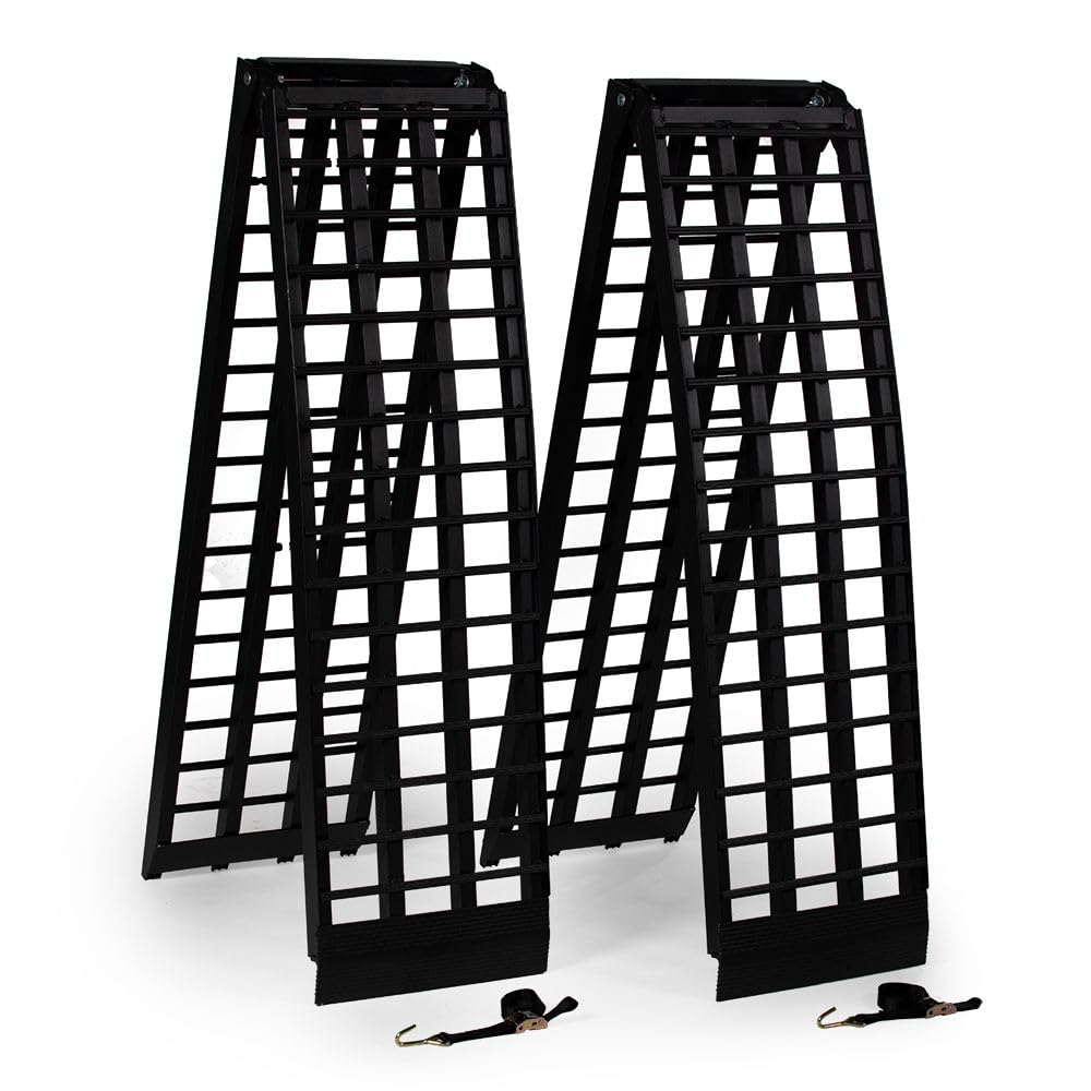Snapklik.com : Titan Ramps 10 FT HD 4 Beam Arched UTV Loading Ramps