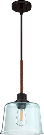 Dolaimy House 1 Light Hanging Indoor Kitchen Island Pendant Light 7.5 ...