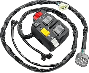 Amazon.com: Molloparts Headlight Handlebar Switch 35200-HN5-N12 35200 ...