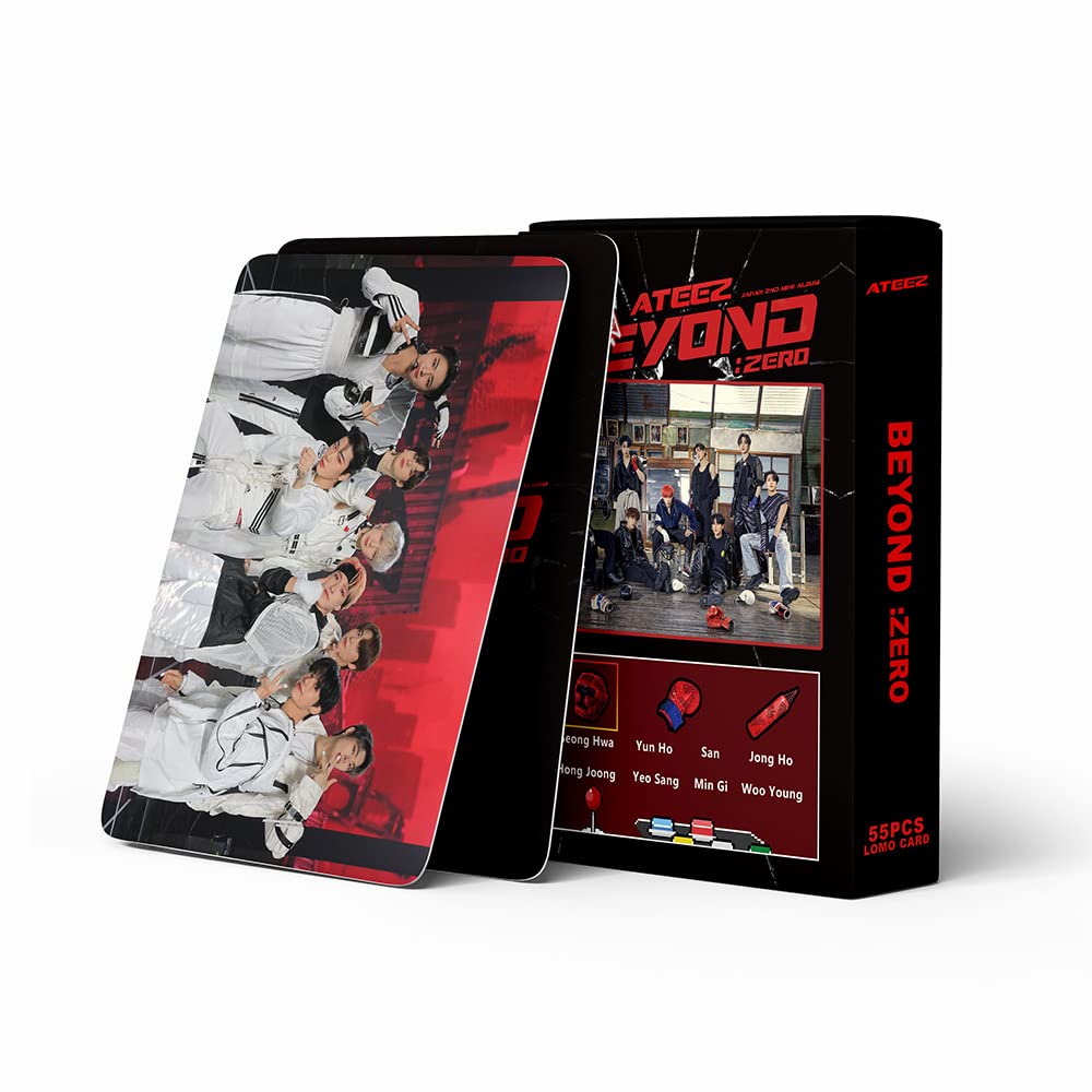 Buy Goodern 54 Pcs ATEEZ Lomo Cards ATEEZ Photocards ATEEZ Postcards ...