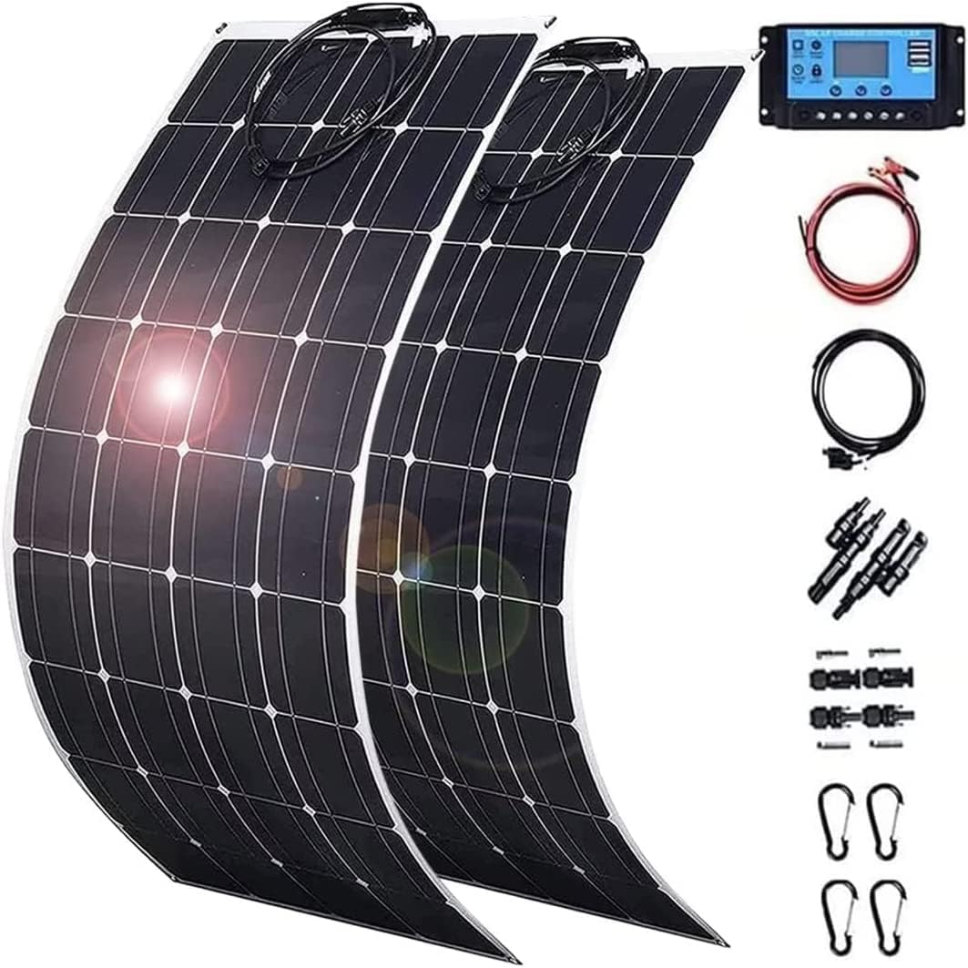 Amazon.com : PUSHIZHIGUANG 900 Watt Solar Panel Kit 2pcs 450 Watt ...