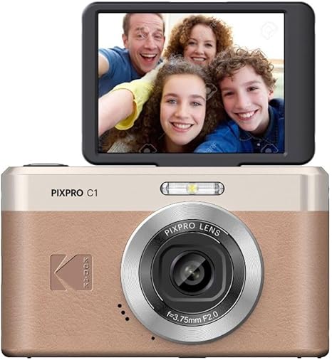 KODAK Pixpro C1 – Ultra-Compact Digital Camera | 13MP BSI CMOS, 4X Zoom ...