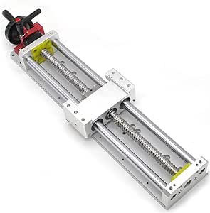 Amazon.co.jp: Heechoo リニアガイド ボールねじ 500 mm 手動 リニアレールガイド スライドレール : 産業・研究開発用品
