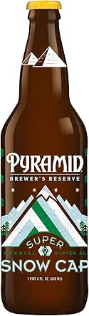 Amazon.com: Pyramid Brewing, Barrelaged Snowcap, 22 Fl Oz : Everything Else