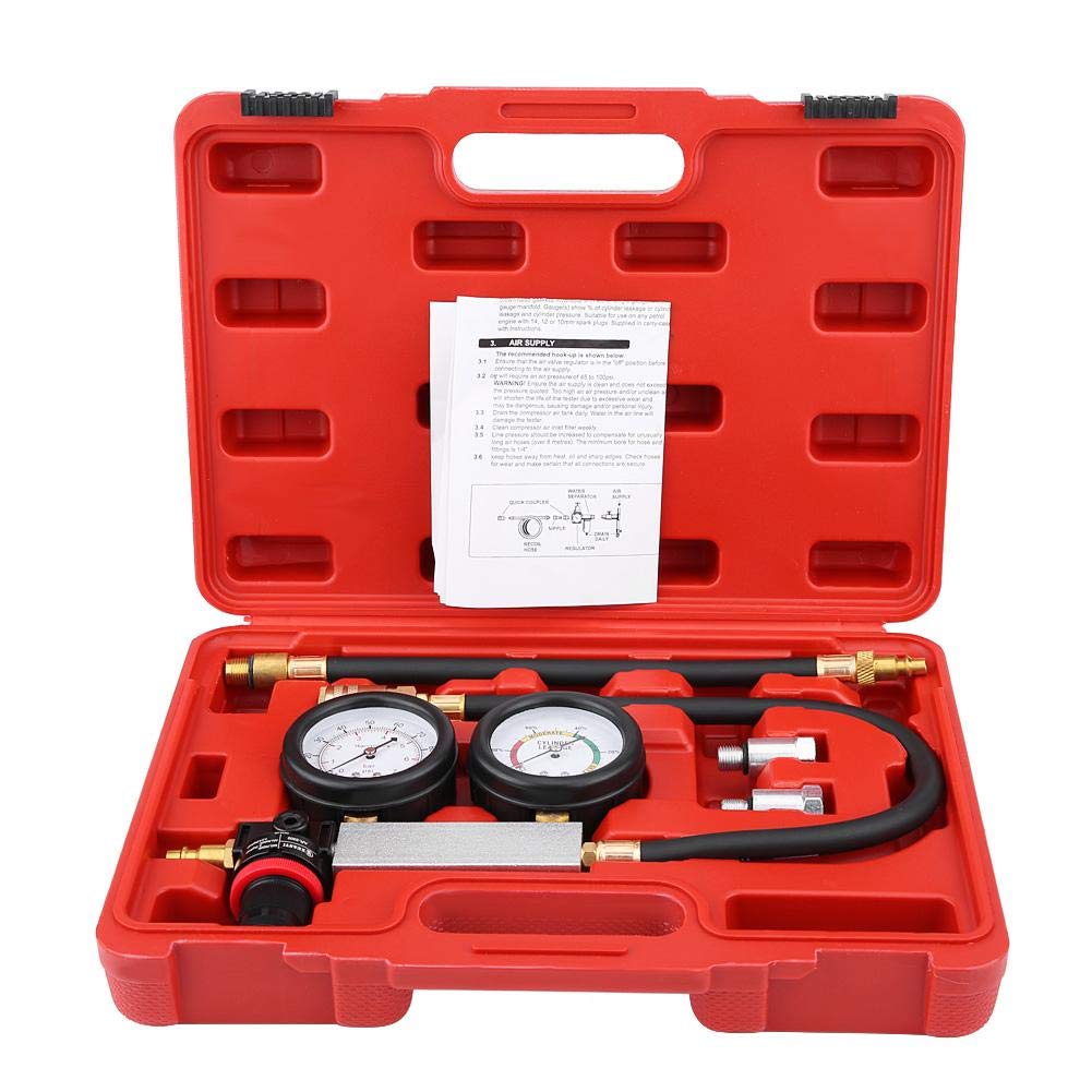 Amazon.com: Cylinder Compression Tester Kit, 4pcs Cylinder Leakage ...