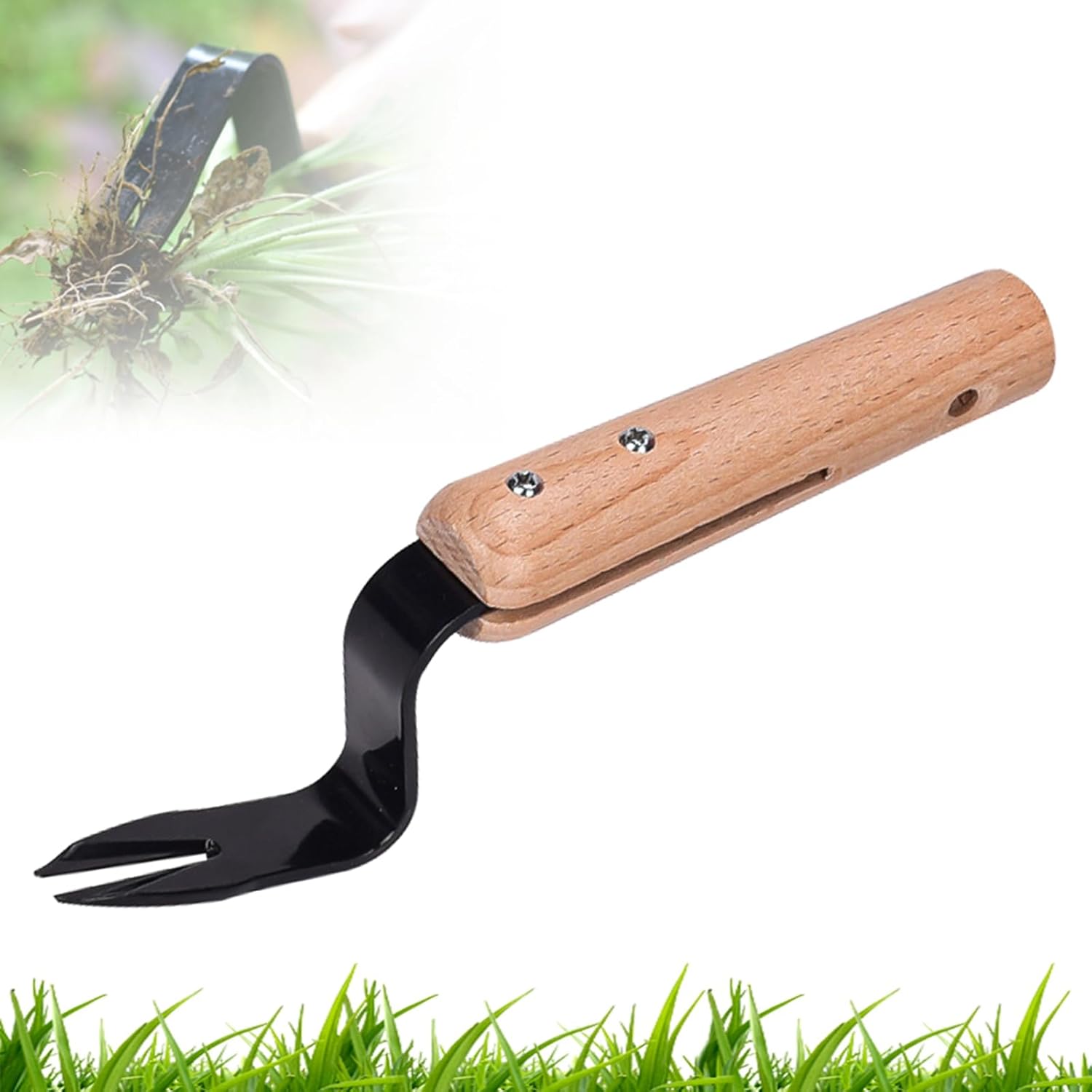 Amazon.com : PUSKIU Weeding Root Lifter, Garden Hand Weeding Tool ...