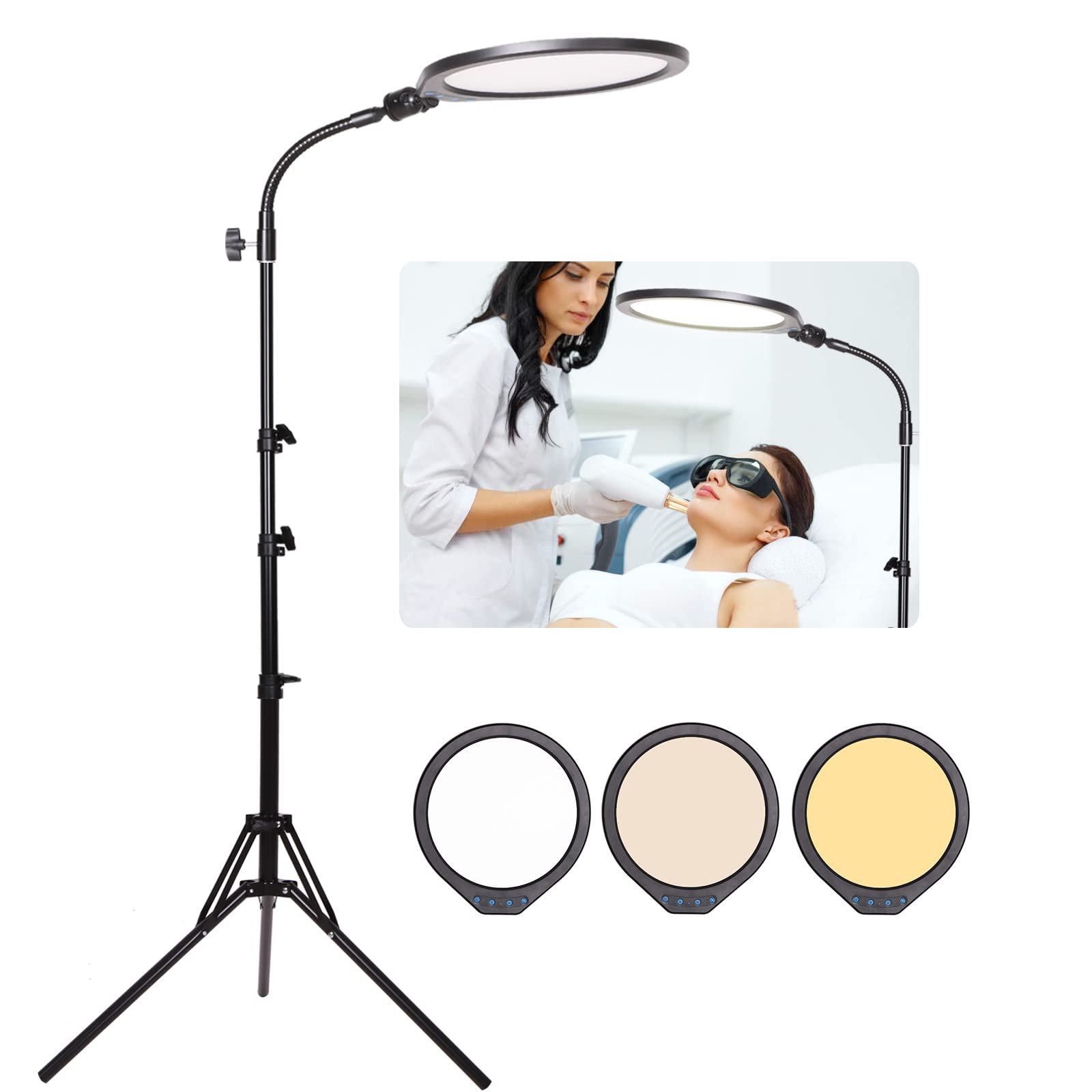 GSKAIWEN 12inch Full-Screen Ring Light Photography Lighting LED Studio ...