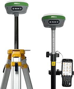 Amazon.com: SMAJAYU R26 V2 GNSS IMU RTK GPS Surveying Equipment Rover Base Handheld Collector ...