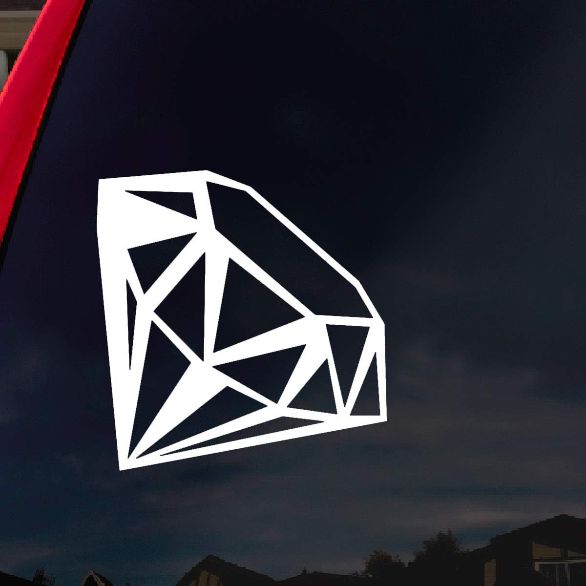 Amazon.com - Holographic Diamond (Simulated) Vinyl Waterproof Sticker ...
