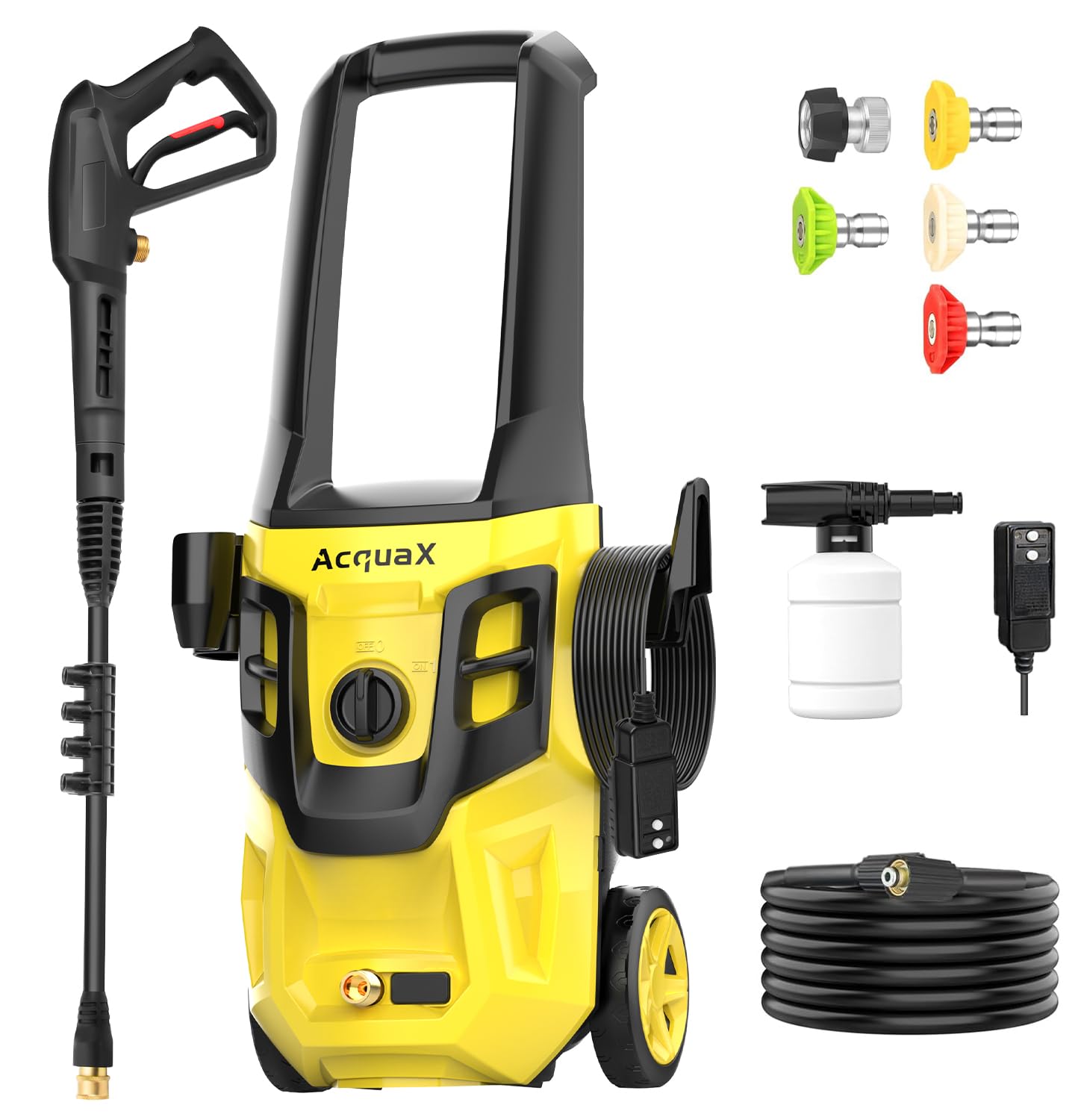 Amazon.com : AcquaX Electric Pressure Washer, 3900 PSI 2.3 GPM Power ...