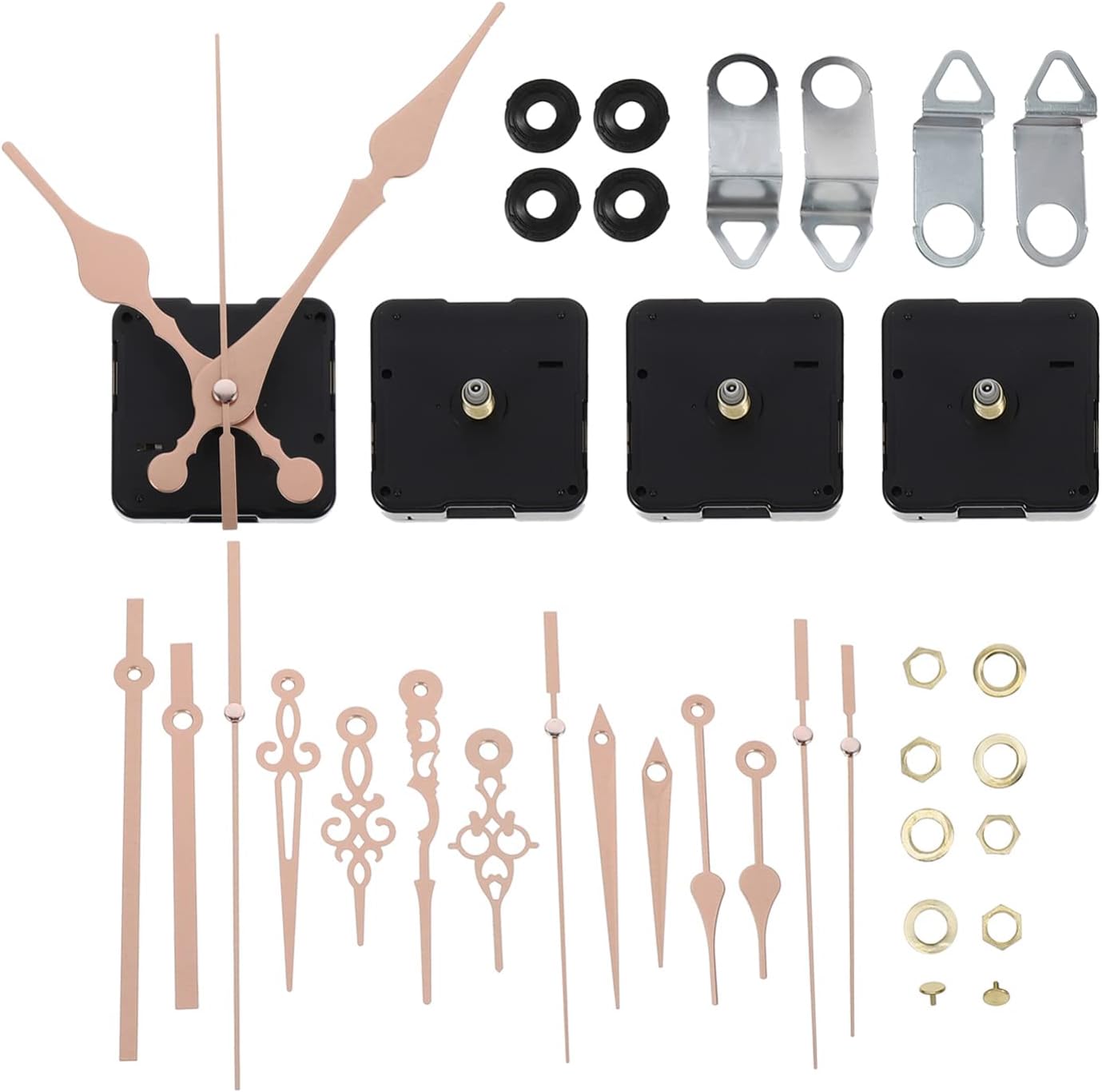 Amazon.com: 4PCS DIY Clock Movement, Mechanism Clock Hands, Quartz High ...