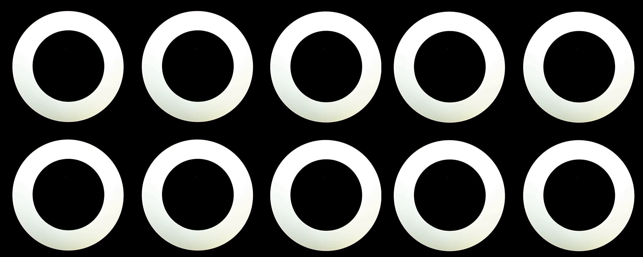 Snapklik.com : Plastic 4.25" Light Trim Goof Ring For 4" Inch Lighting ...