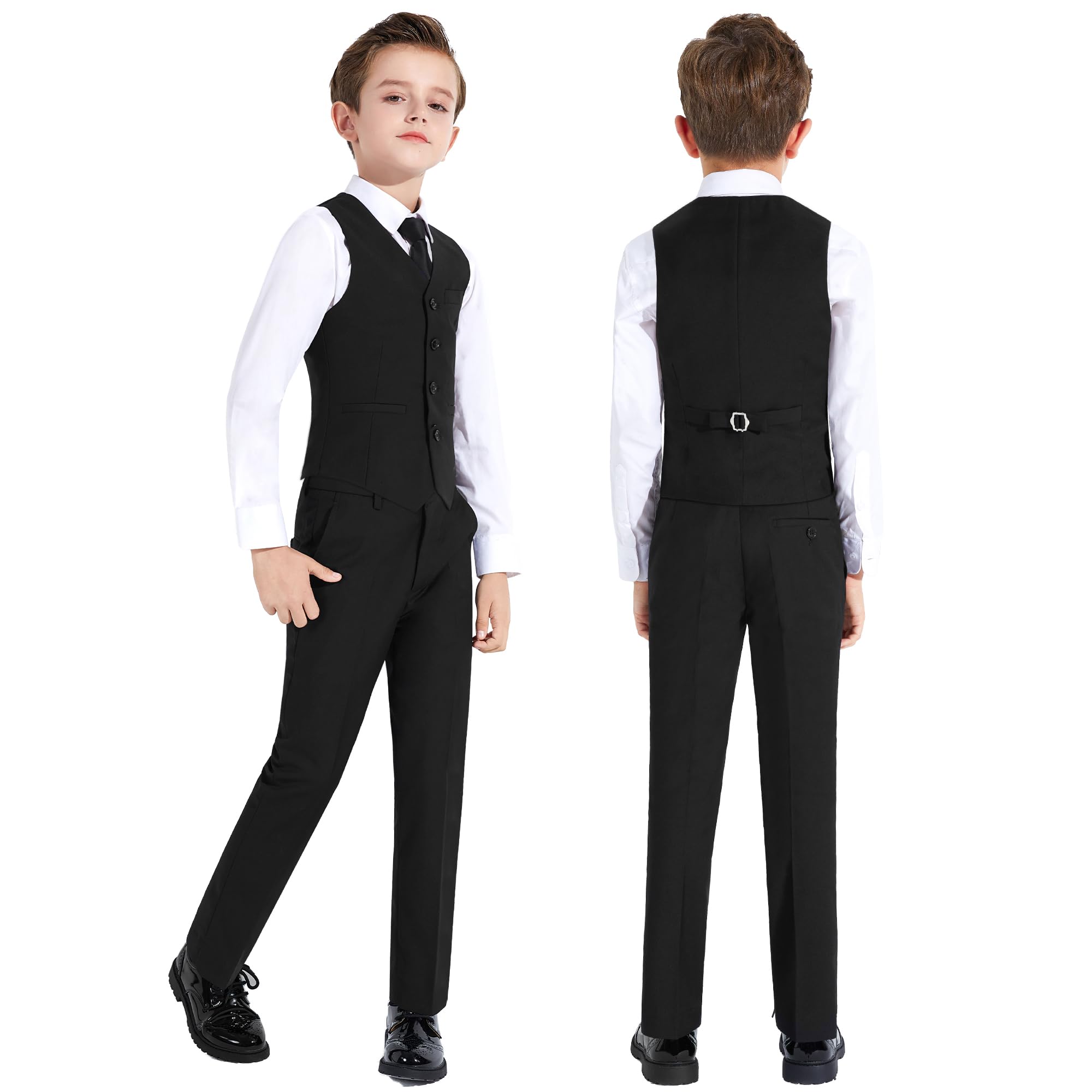 Snapklik.com : Plavict Boys Suit 3 Piece Suit, Adjustable Waist, Boys ...