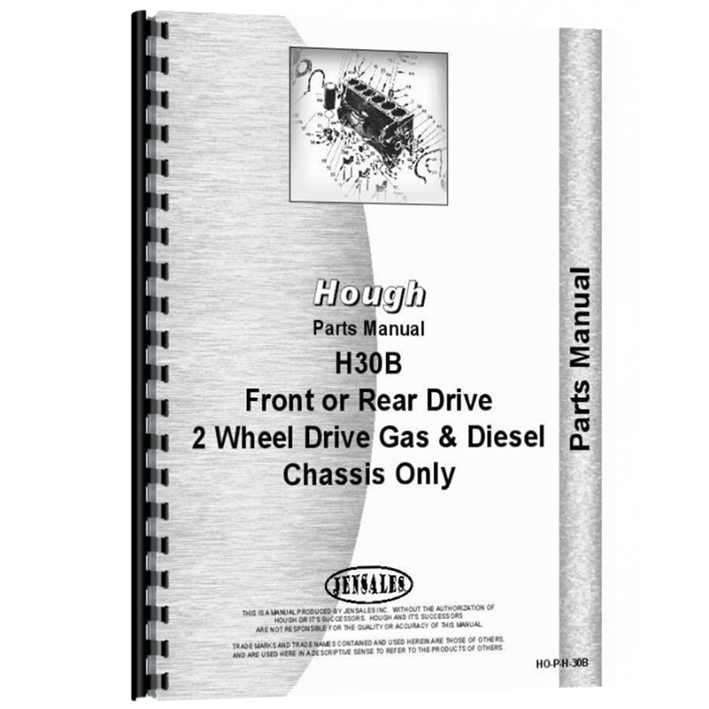 RAParts New Hough H30B Diesel 2WD Front or Rear Drive (Chassis Only ...