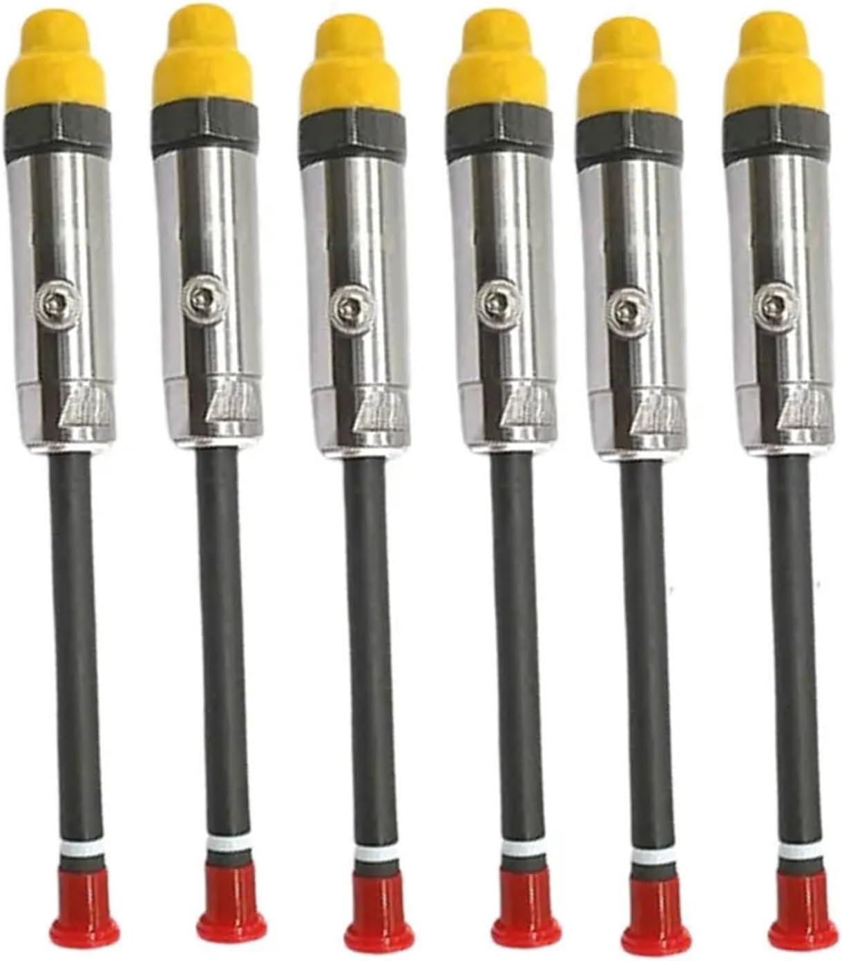 Amazon.com: 6pcs Fuel Injector Nozzle 8N7005 0R3418 8N-7005 Compatible ...