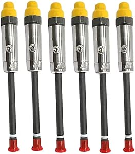 Amazon.com: 6pcs Fuel Injector Nozzle 8N7005 0R3418 8N-7005 Compatible ...