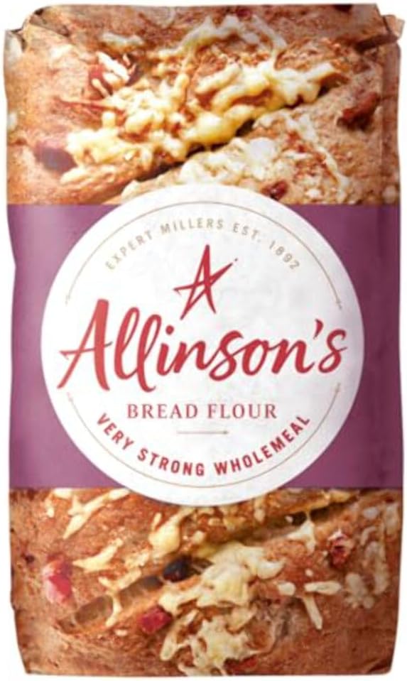 Allinson Very Strong Wholemeal Bread Flour, 1kg : Amazon.co.uk: Grocery