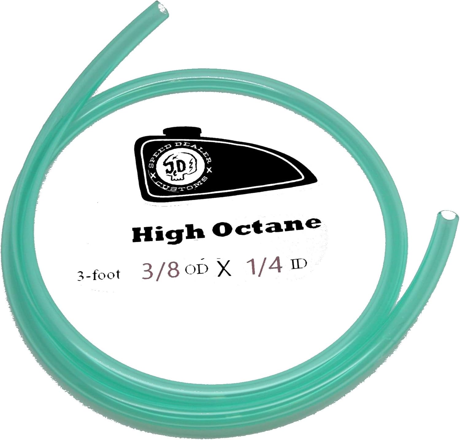 Amazon.com: 3 Feet High Octane 1/4" Green Fuel Line for Sight Gauge ...
