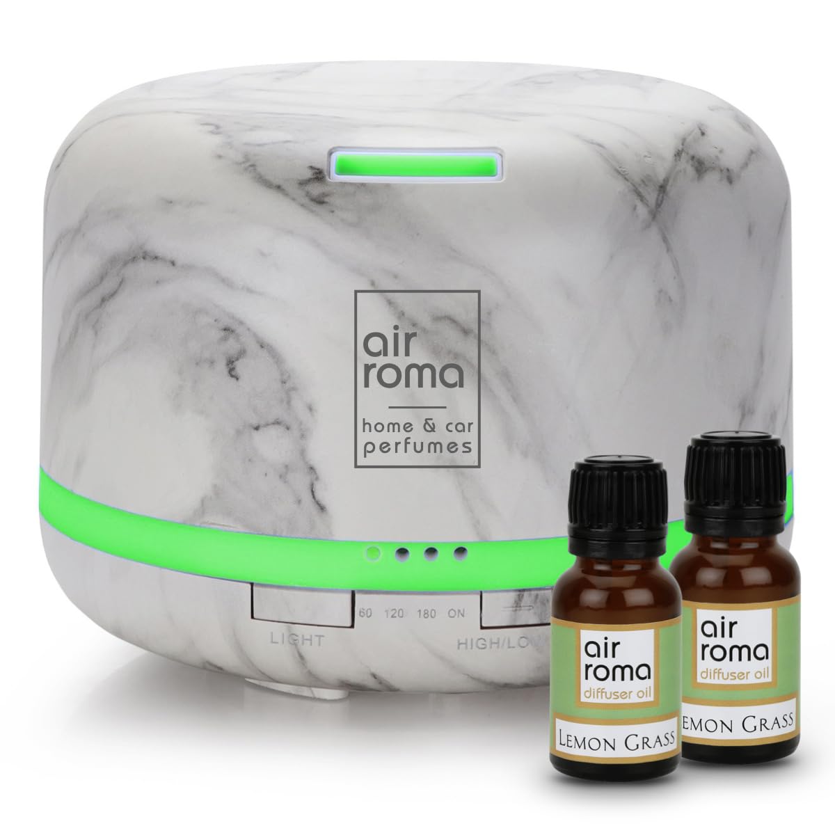 AIR-ROMA 500Ml Essential Mist Aroma Diffuser|Lemongrass Oil 30Ml ...