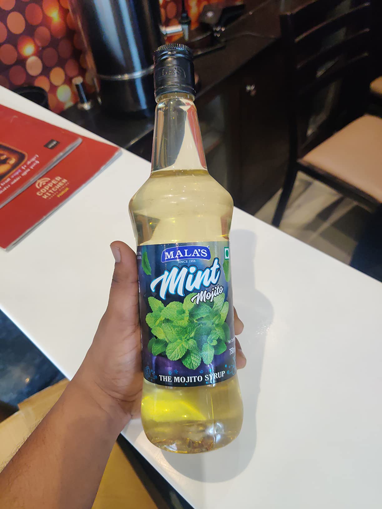 Mala's Fruit Mocktail Thick Liquid Syrup Transparent Mint Mojito ...