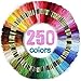 Amazon.com: Embroidery Floss 250 Skeins Per Pack for Cross Stitch ...