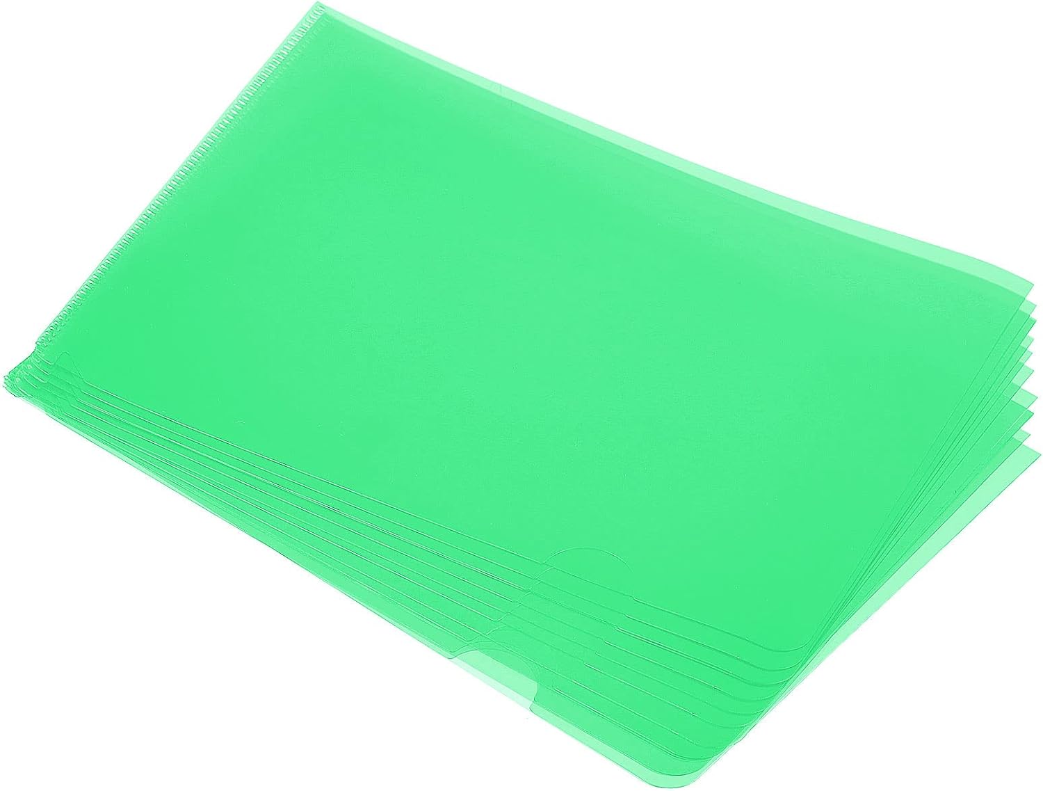 Amazon.com : PATIKIL L Type Folders 24 Pack 8.9 x 6.3 inches A5 Plastic ...