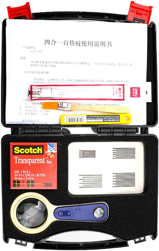 LeTkingok 4in1 Cross-hatch Plate Hundred Grid Adhesion Tester SISI ...