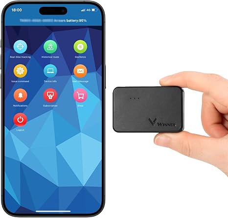 Winnes 4G Mini GPS 1500mAh Micro GPS Localizzatori GPS Tracker con ...