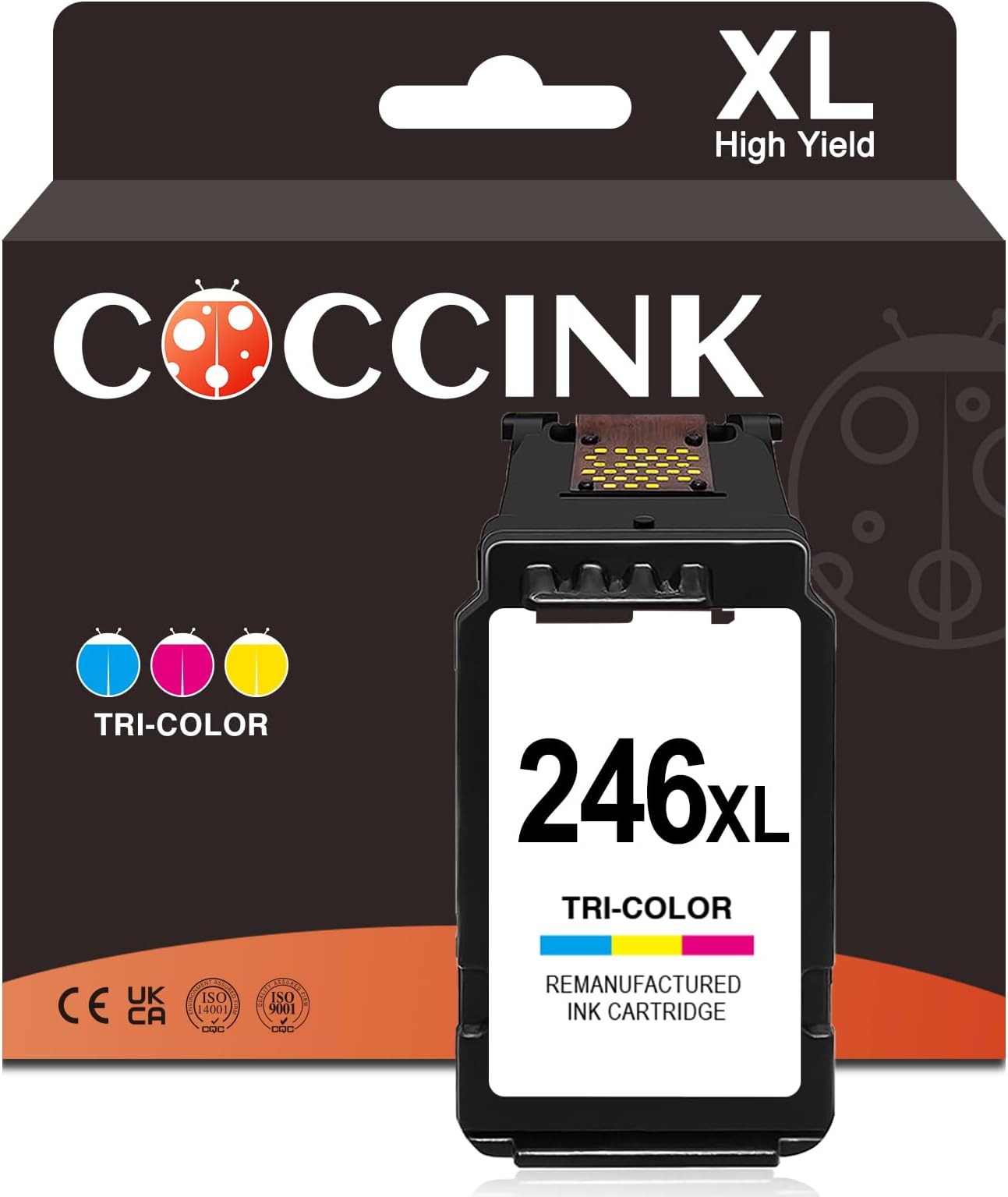 Amazon.com: 244XL Ink Cartridge Remanufactured for Canon Printer Ink CL ...