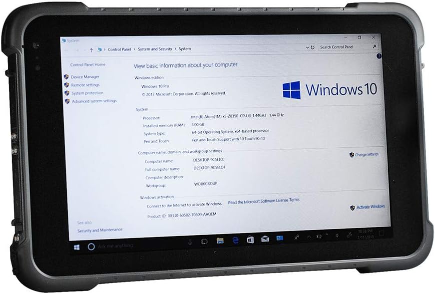 Amazon.com : Vanquisher 8-inch Windows Enterprise Tablet PC Rugged ...