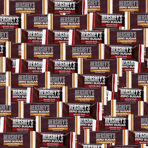 Amazon.com: Zero Sugar Dark Chocolate & Milk Chocolate Caramel Filled ...