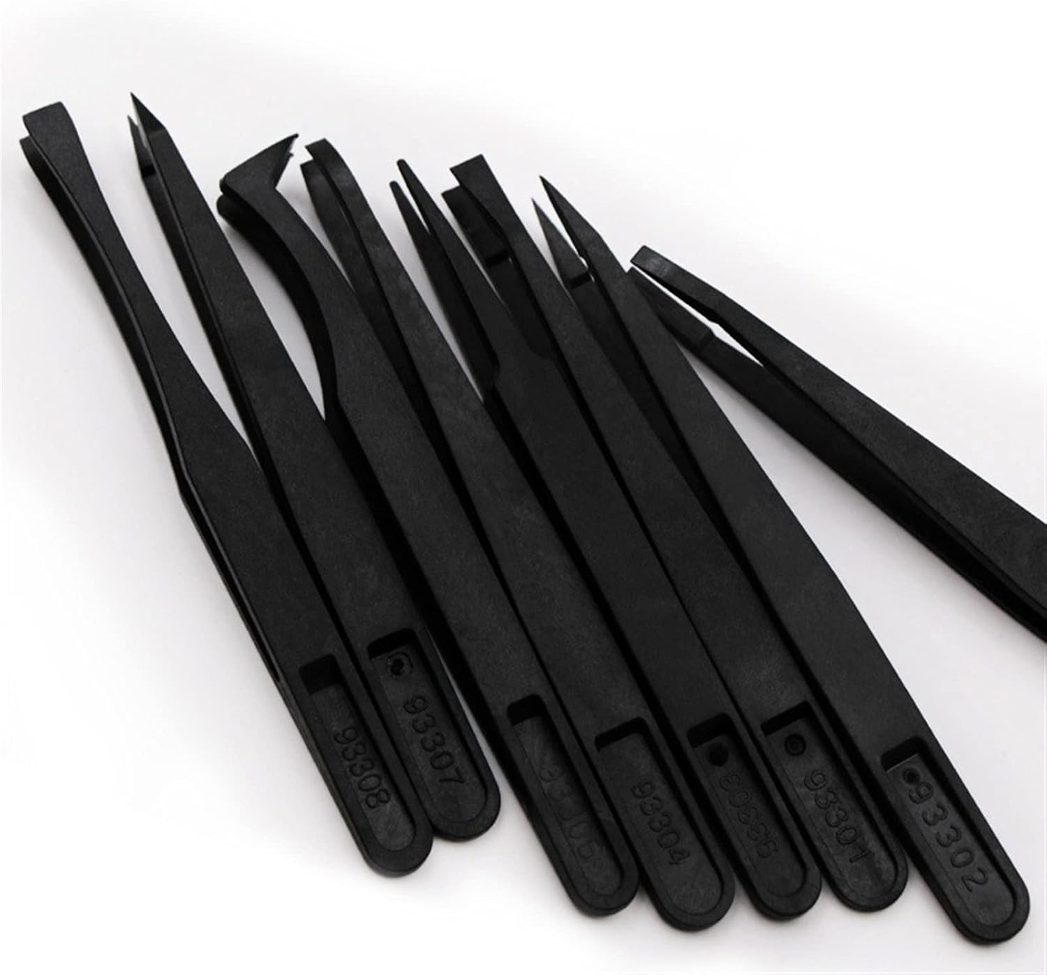 Amazon.com: Tweezers Multifunction Portable Anti-static Carbon Fiber ...