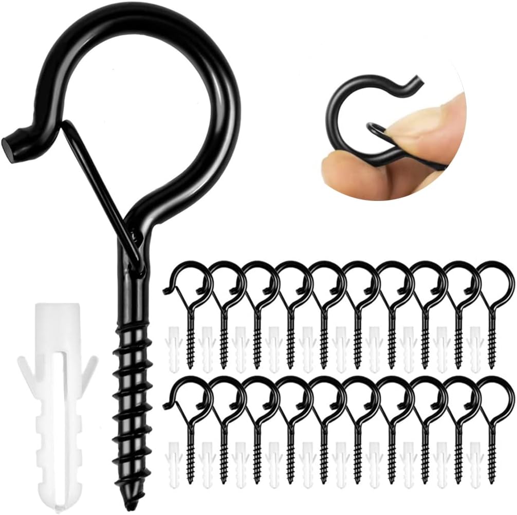 Pure Source India 3 in 1 Size Hook Type Anchor Fasteners, 6 Piece ...
