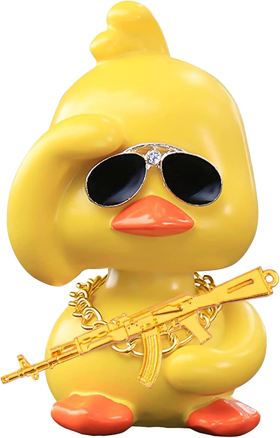 Amazon.com: wonuu Bobble Heads Ducks, Car Dashboard Decor Cute Yellow ...