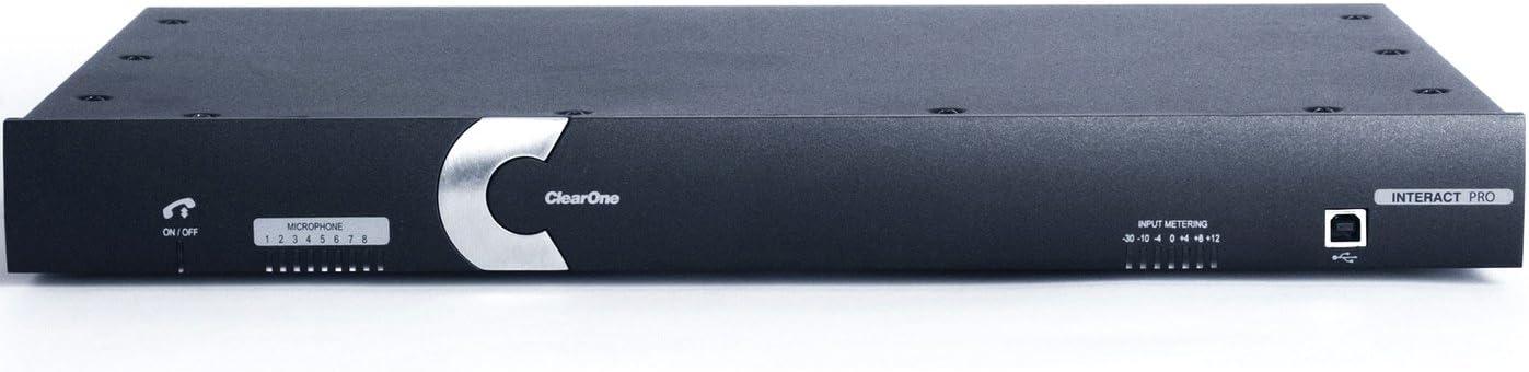 Amazon.co.jp: ClearOne Interact Pro | 8 マイク入力 完全会議ミキサー 910-154-055 ...