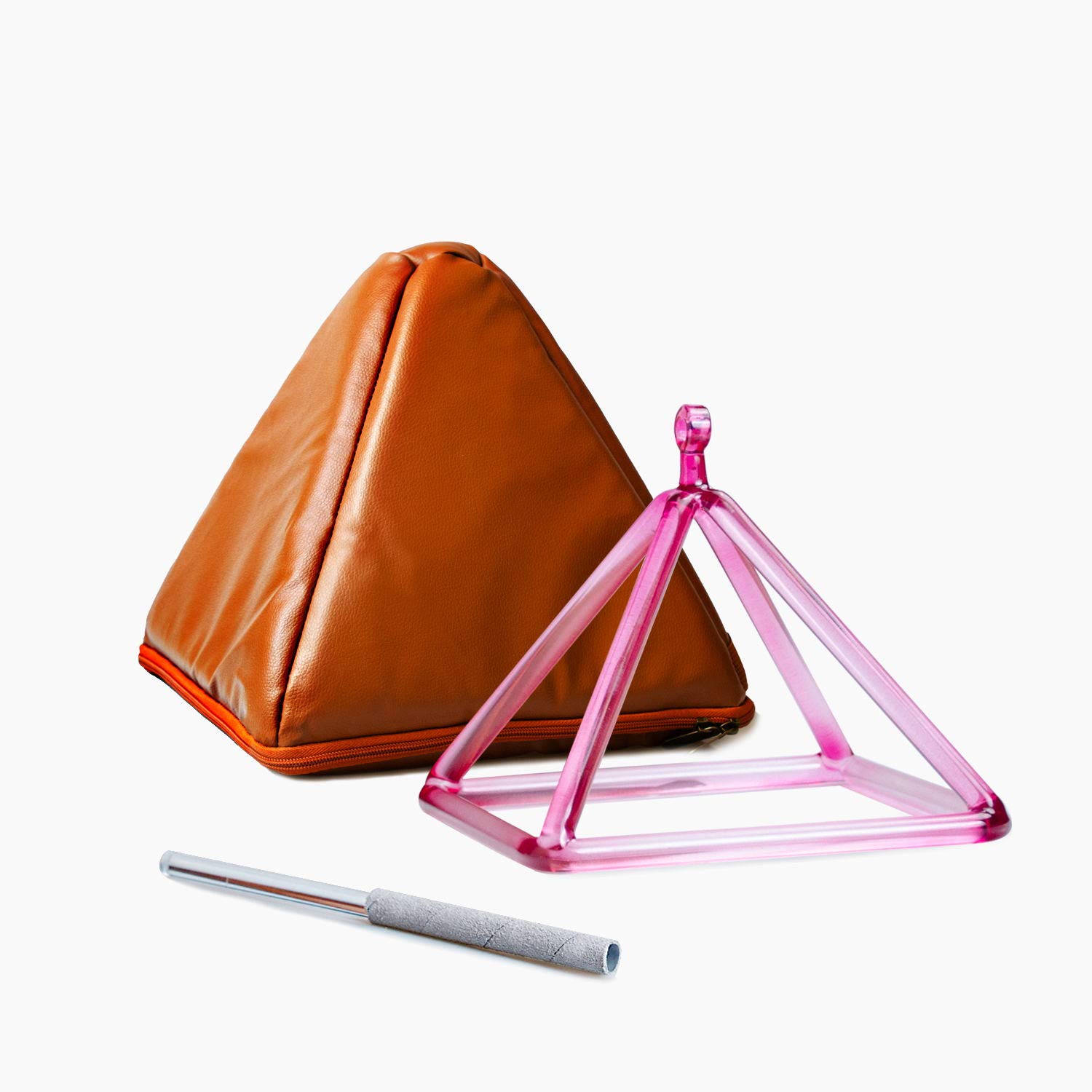 Sound Therapy Pyramid TOPFUND 7-inch Crystal Singing Pyramid With ...