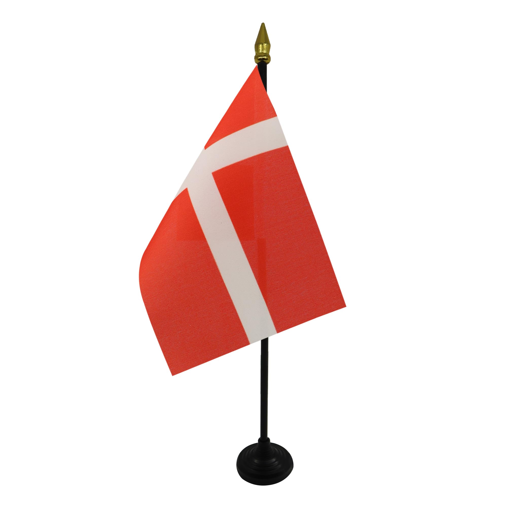 Amazon.com : Denmark Table Flag 4'' x 6'' - Danish Desk Flag 15 x 10 cm ...