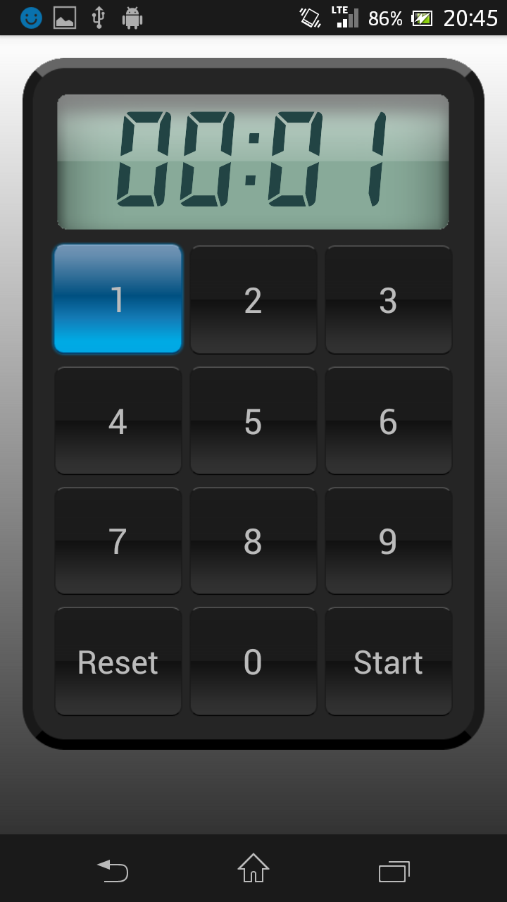 Black Kitchen Timer - App on the Amazon Appstore