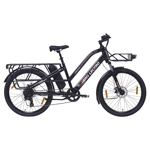 Hero Lectro MUV-E 26T Electric Cycle | 7 Speed Gear | 250W Motor | 36V ...