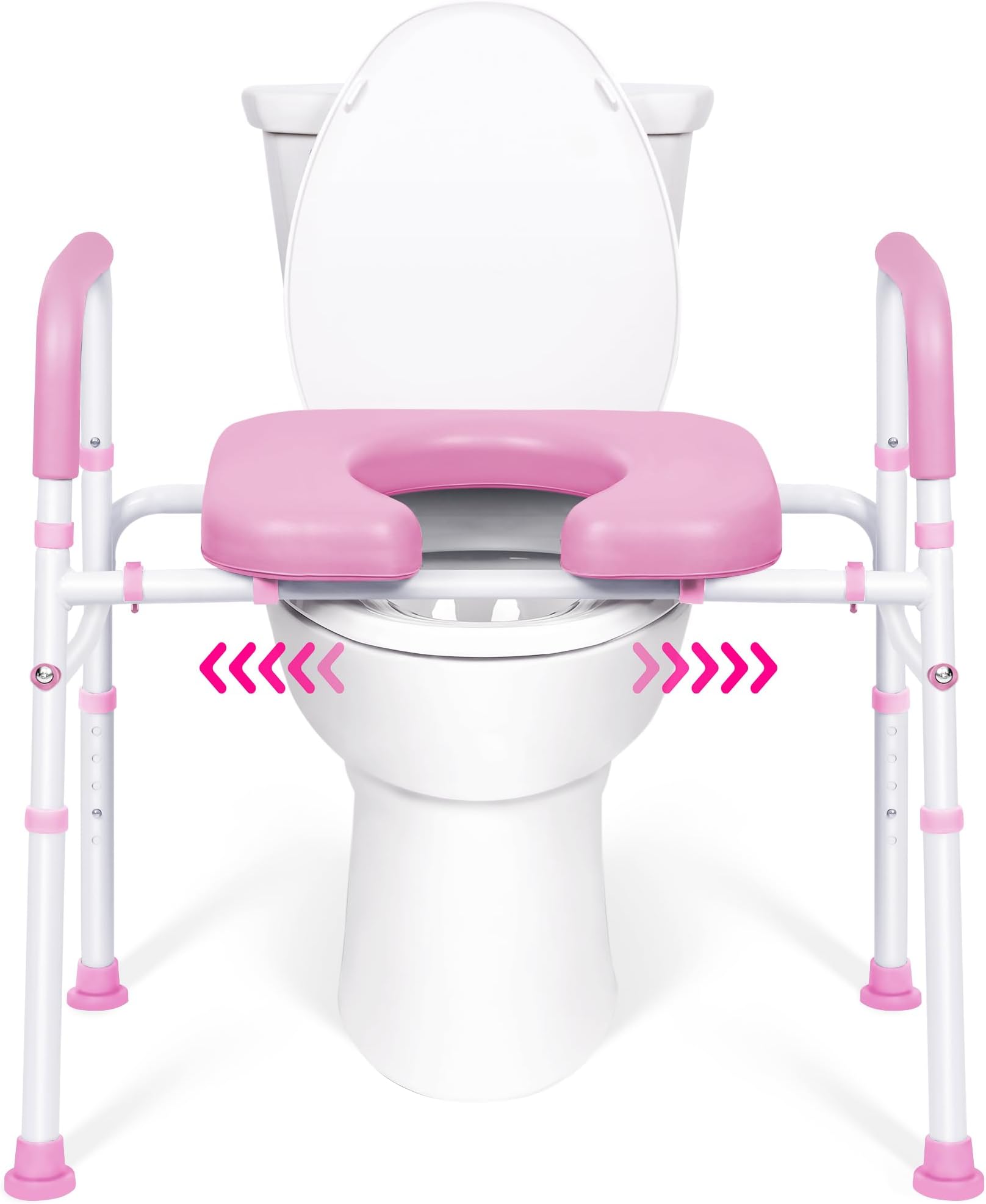 Amazon.com: Sliq Toilet Seat Risers for Seniors, FSA HSA Raised ...