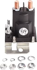 Amazon.com: TOPAZ 12V 4 Terminal 100 Amp Continuous Duty Solenoid ...