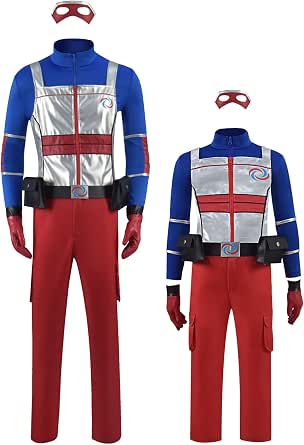 Amazon.com: Cheayog Boys Superhero Henry Costume Henry Danger Cosplay ...