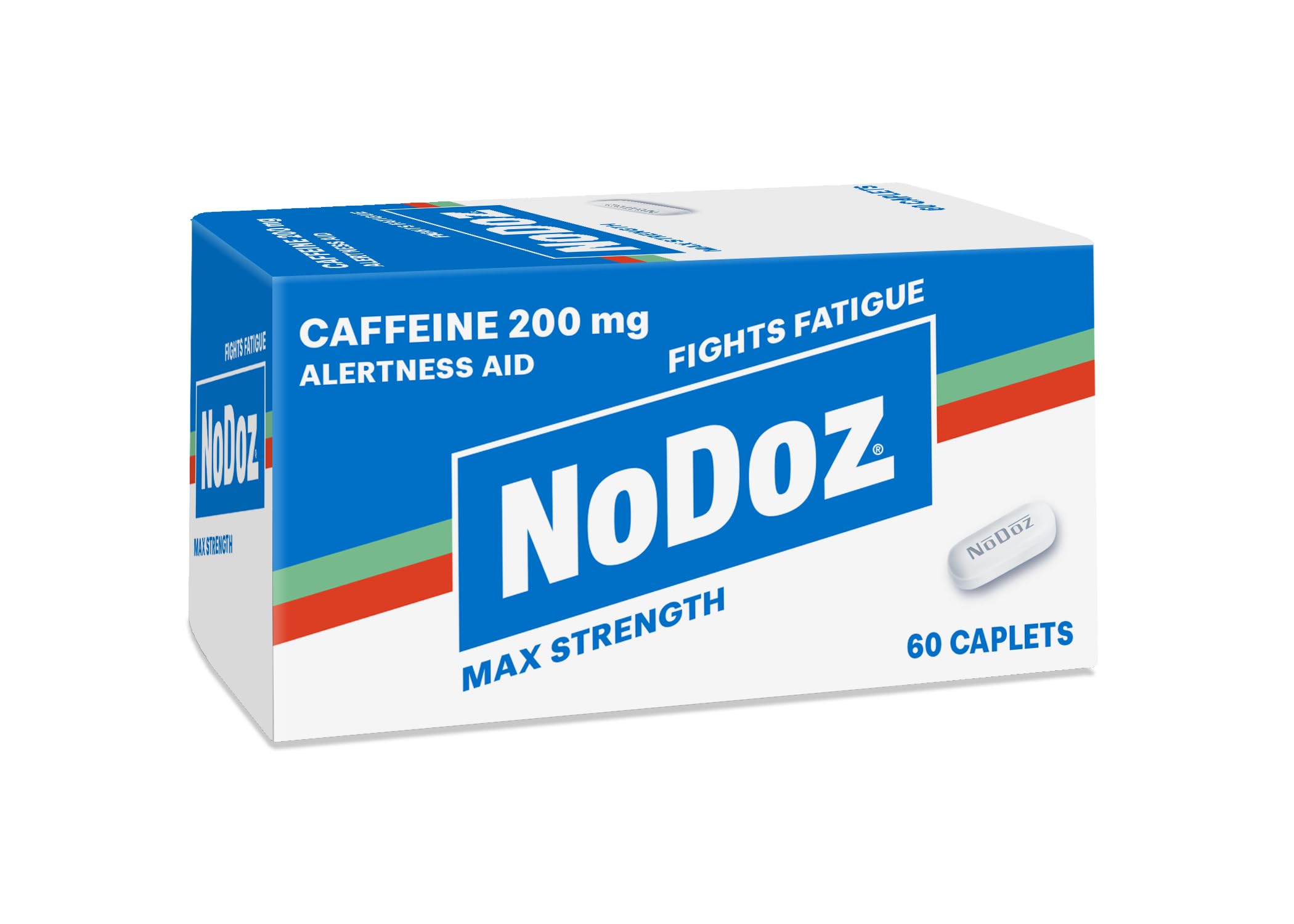 Amazon.com: NoDoz 200mg Caffeine Pills Maximum Strength, 60 Caplets ...