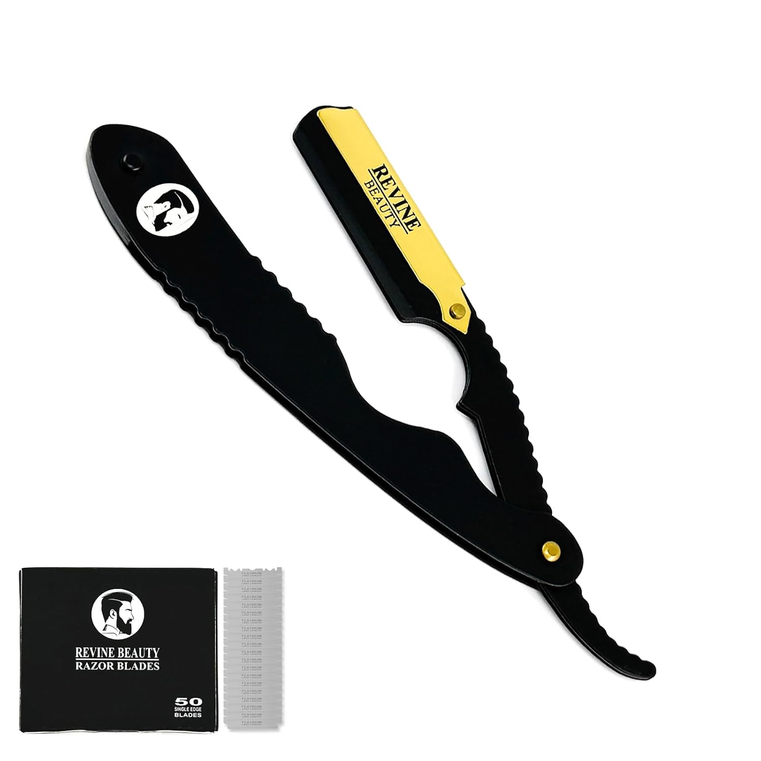 Amazon.com: REVINE BEAUTY Straight Razor - Professional Cut throat ...